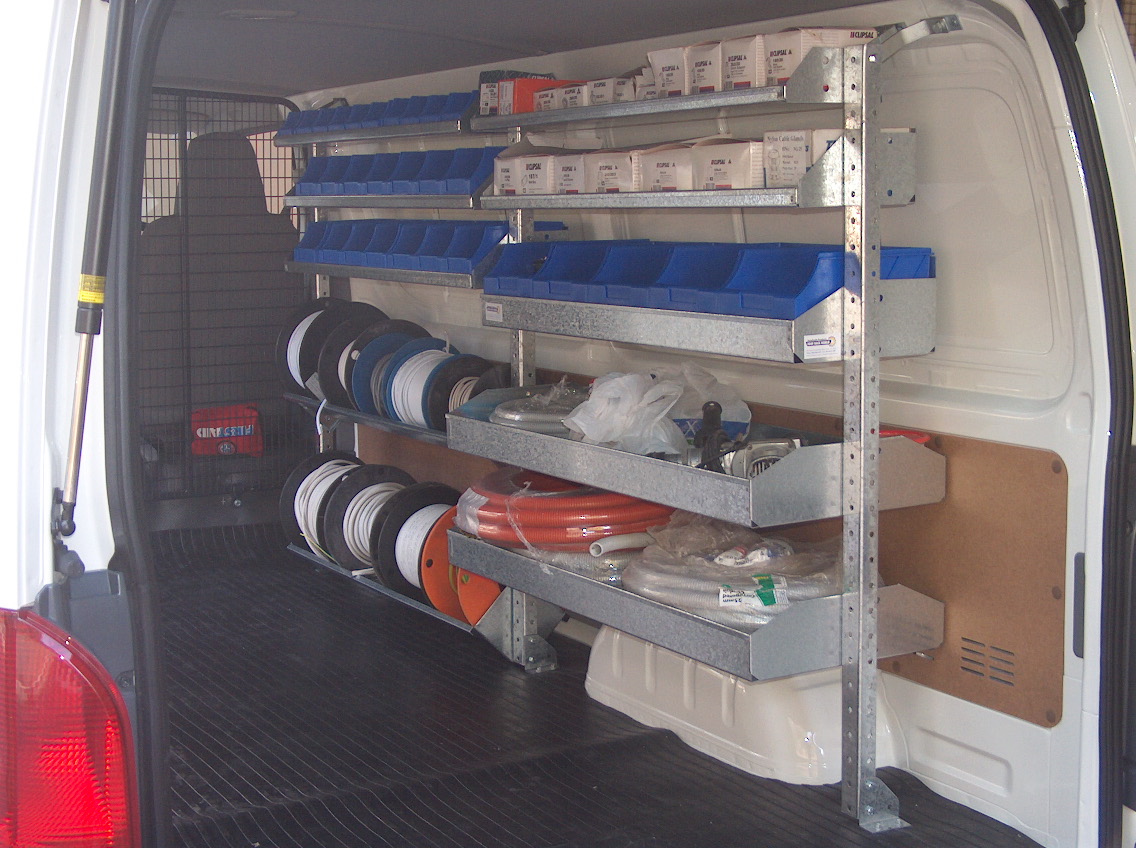 Electricians Shelving Kit Mitsubishi Express 2020 - on 2 bays x 1030mm ...