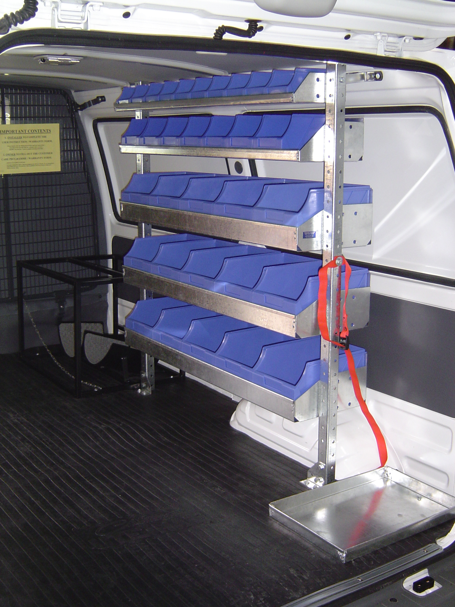 Plumbers Shelving Kit Hyundai iLoad 2008 - Sept 2021 1x1030mm Bay ...