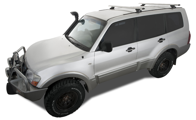 Rhino-Rack RTS01 Mitsubishi Pajero NM-NP Tracks (pr) - Roof Rack World