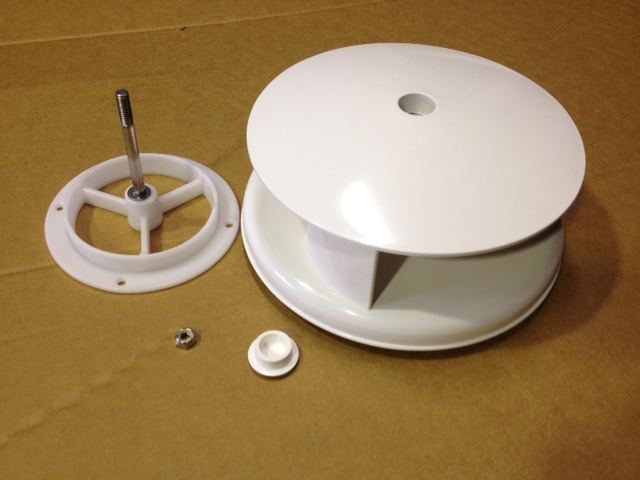 Work Van Rotating Roof Vent with Domed Top - Roof Rack World