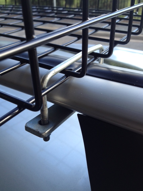 Roof Rack Basket U-Bolt Kit (55mm) with nyloc nuts (x4) - Roof Rack World