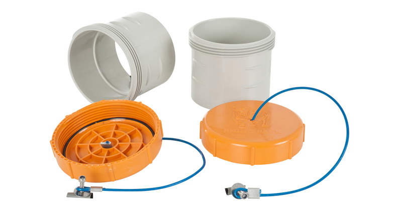 Rhino-Rack BEC Conduit/Pipe End Cap & Sleeve (set) - Roof Rack World