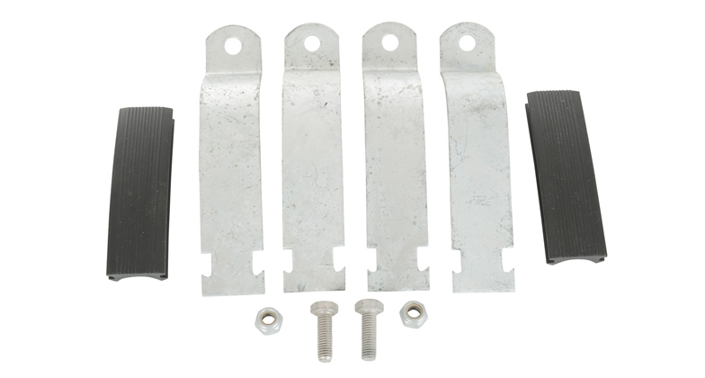 Rhino-Rack RPC4 Pipe Clamps – Heavy Duty Bars 100mm (2 bars) - Roof ...