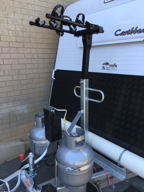 Caravan and Camper Trailer A-Frame Bike Carrier - Roof Rack World