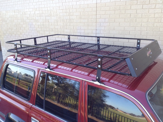 Steel Off Road Heavy Duty Roof Rack Toyota 80 L/Cruiser 2.2 x 1.26 x 0 ...
