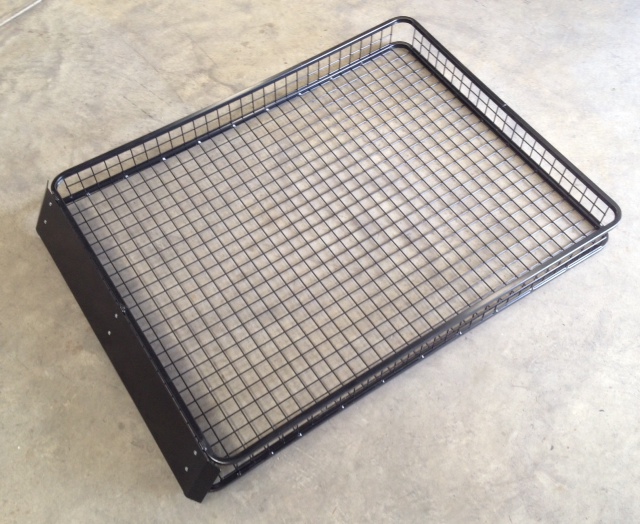 Steel Mesh Tray / Basket Outback 1600 x 1200 x 140mm - Roof Rack World