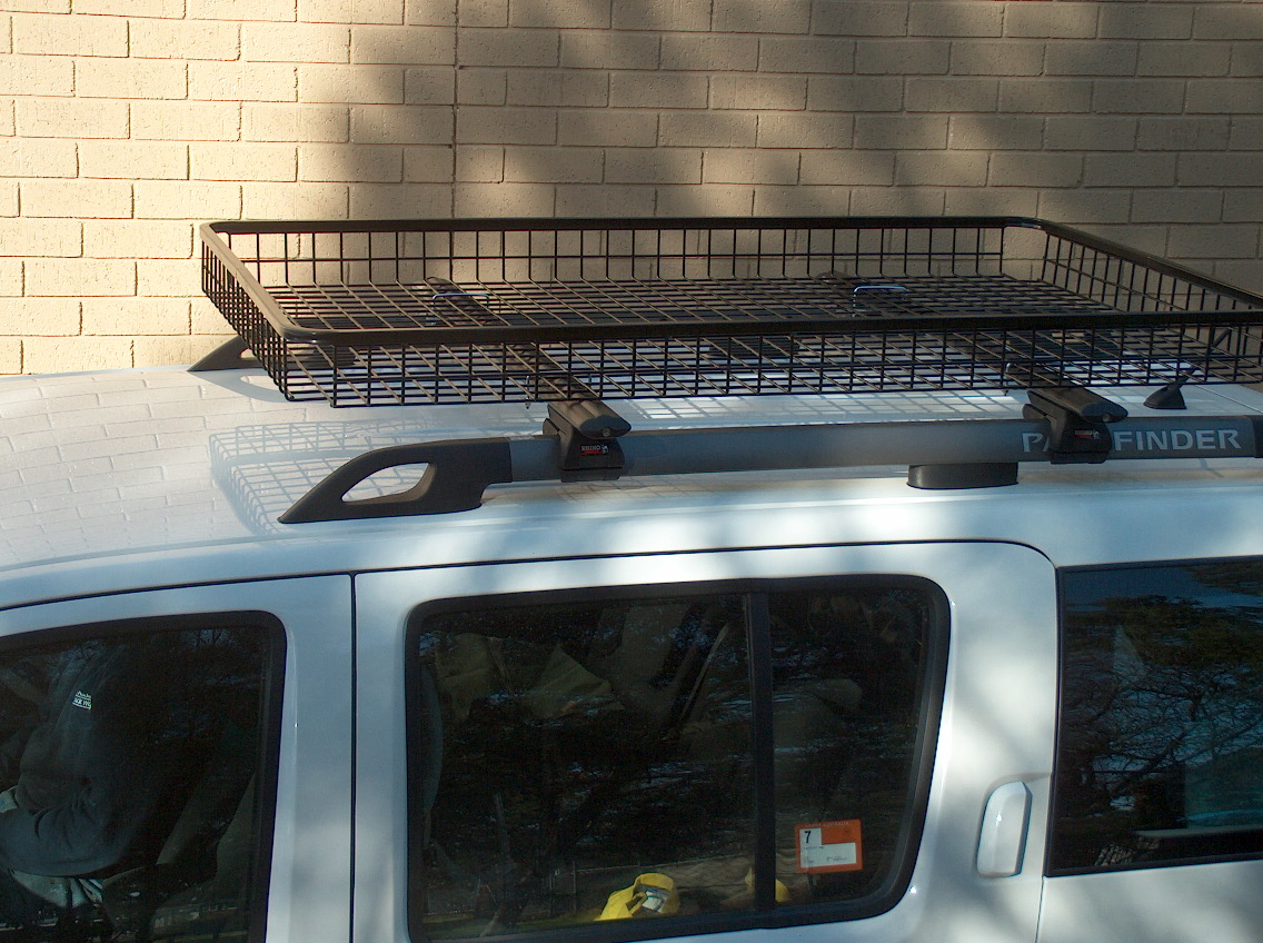 Steel Mesh Luggage Tray / Basket XLarge 1600 x 1200 x 120mm - Roof Rack ...