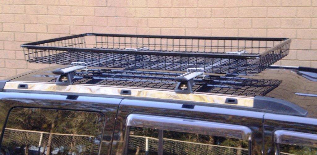 Steel Mesh Luggage Tray / Basket Large 1600 x 1000 x 120mm - Roof Rack ...