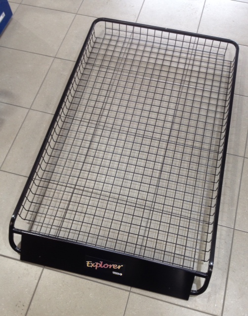 Steel Mesh Tray / Basket Explorer Large 1.65 x 1.0 x 0.12m - Roof Rack ...