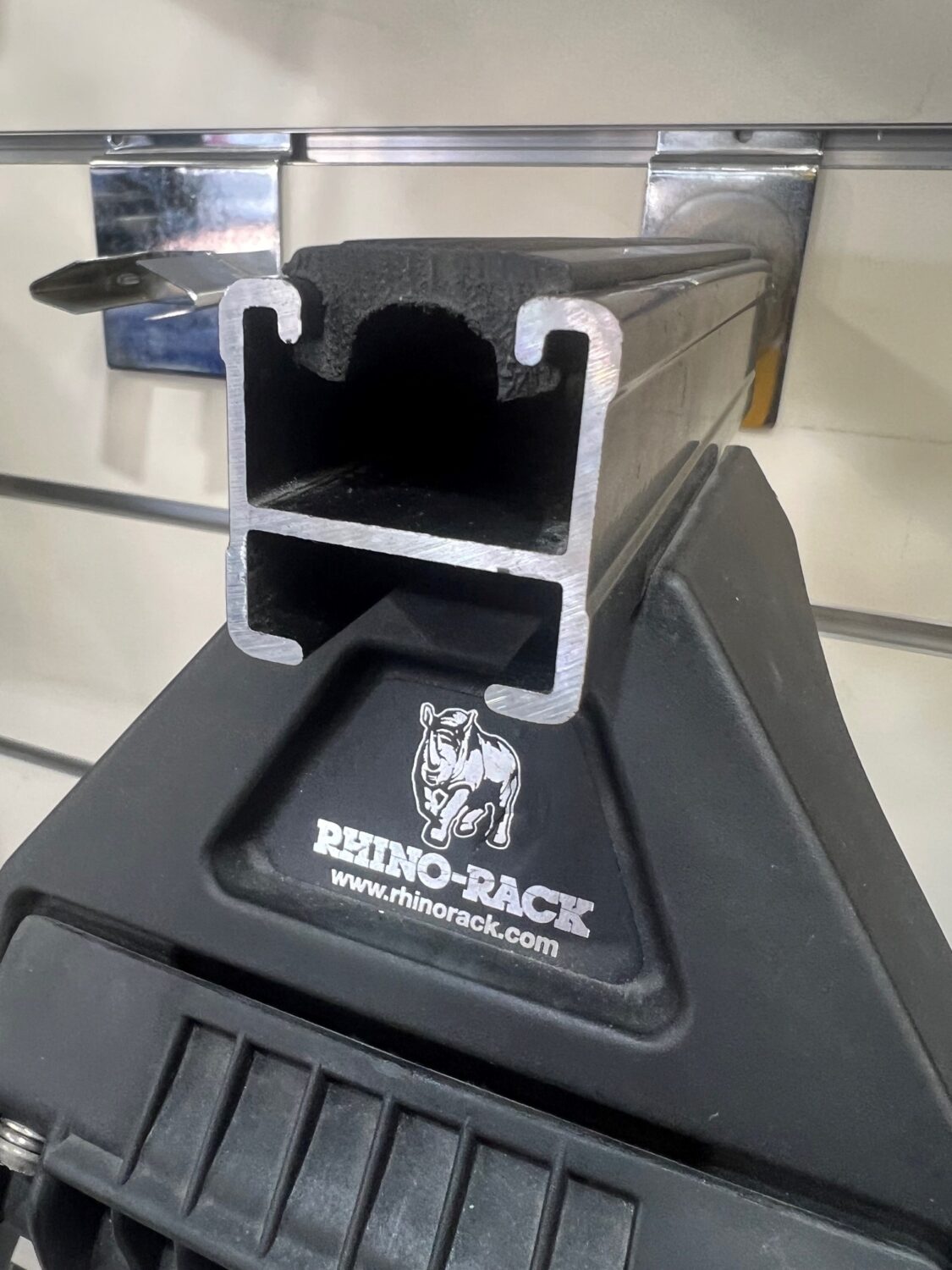 Rhino-Rack RB1500B Heavy Duty Bar (Black 1500mm) (ea) - Roof Rack World