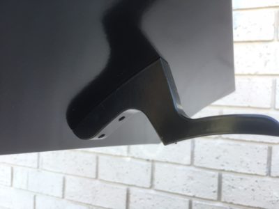 1000mm Alloy Rear Dust & Wind Deflector - Roof Rack World