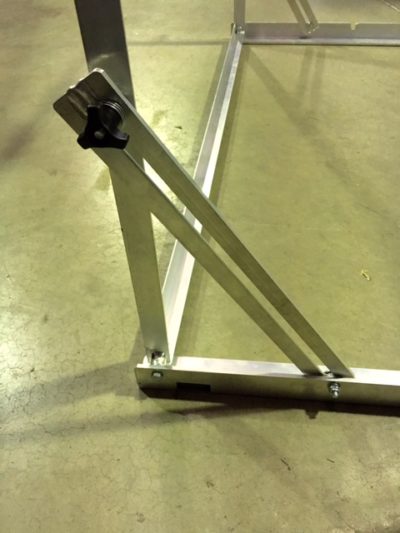 Wide Load Sign Lifting Alloy Frame 1200 x 600mm - Roof Rack World