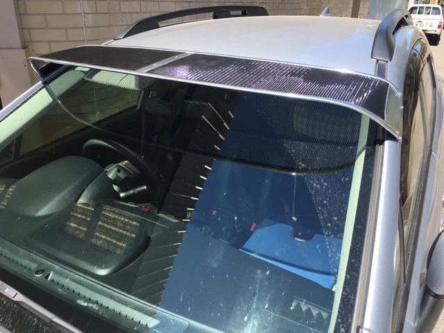 Sunvisor Subaru XV 2012on Mesh Windscreen Sunvisor - Roof Rack World