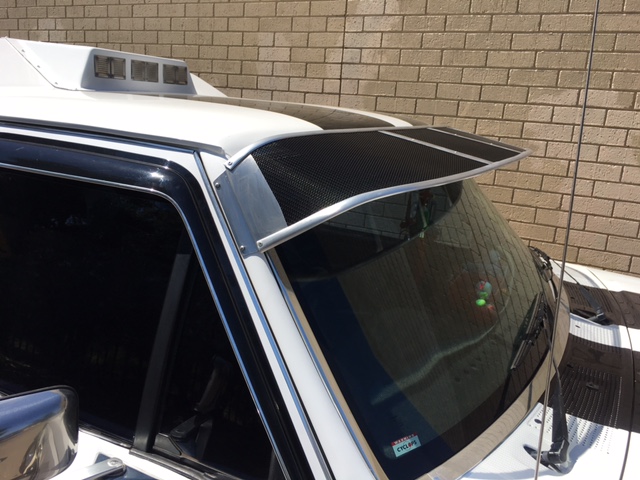 Ford F Series F100-F150 1981-2000 Mesh Windscreen Sunvisor - Roof Rack ...