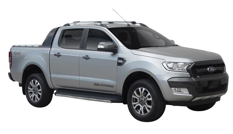 Ford Ranger Wildtrak/FX4 2012-June2022 with roof rails Yakima Roofracks ...