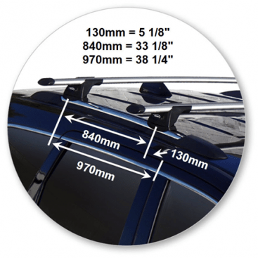 Jeep Grand Cherokee WK With Chrome Roof Rails 2011-2022 Yakima Black ...