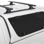 Vortex RLT600 Trackmount Black 2 Bar Canopy Roof Rack - Roof Rack World