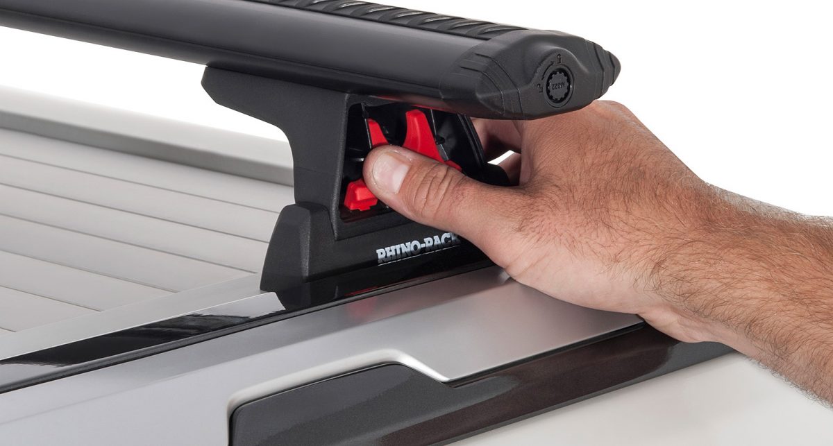 Ironman Roller Shutter Black Racks to fit rear cargo existing tracks ...