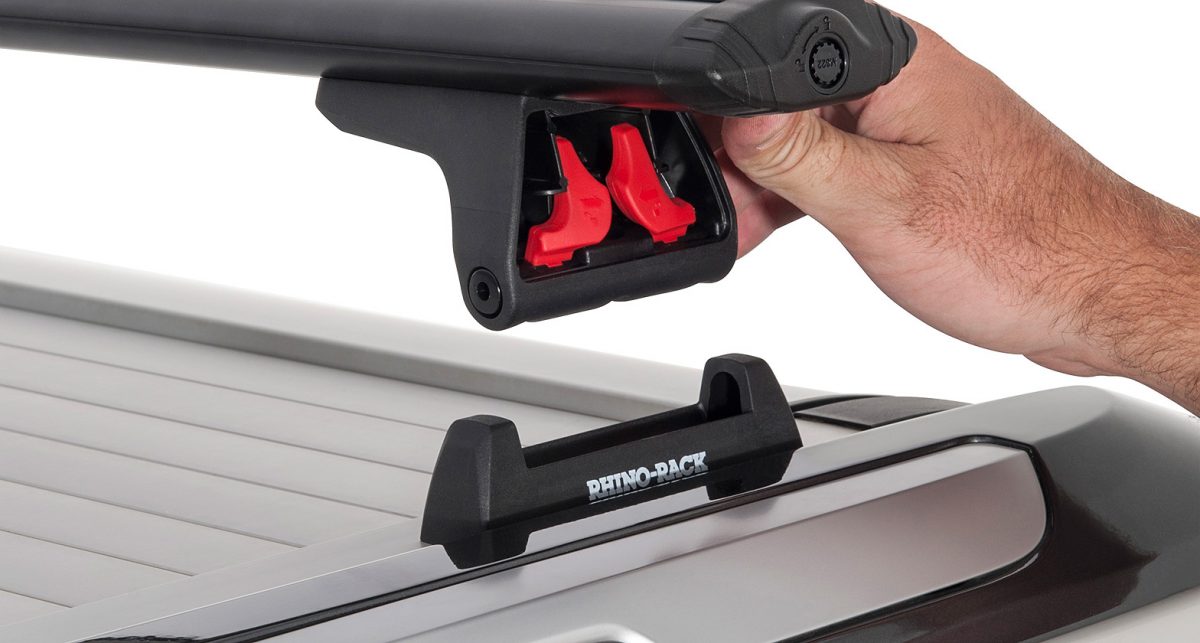 Ironman Roller Shutter Black Racks to fit rear cargo existing tracks ...