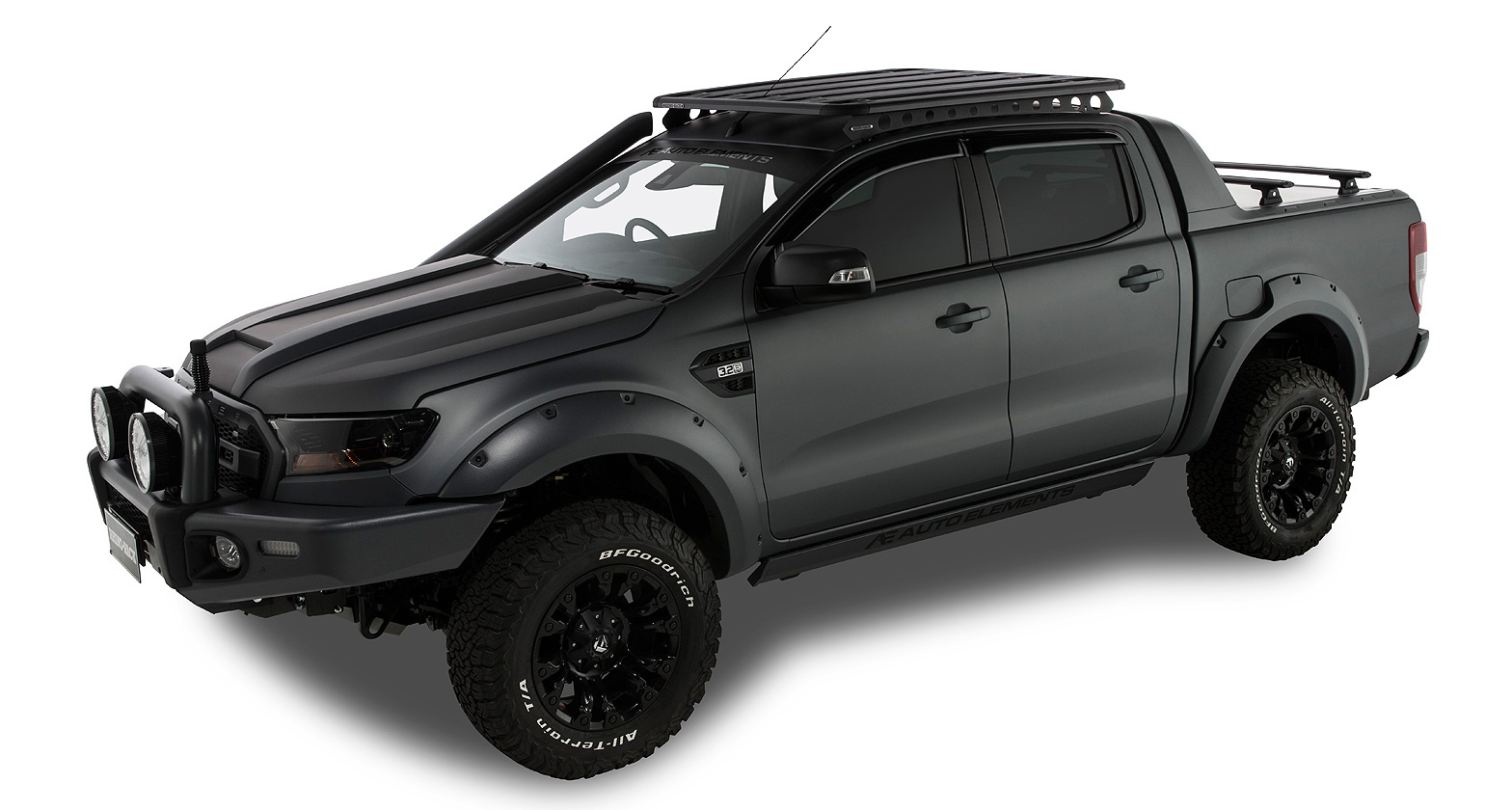 Ford Ranger PX Wildtrak/FX4 Dual Cab (Roof Rails Removed) 2012-June2022 ...
