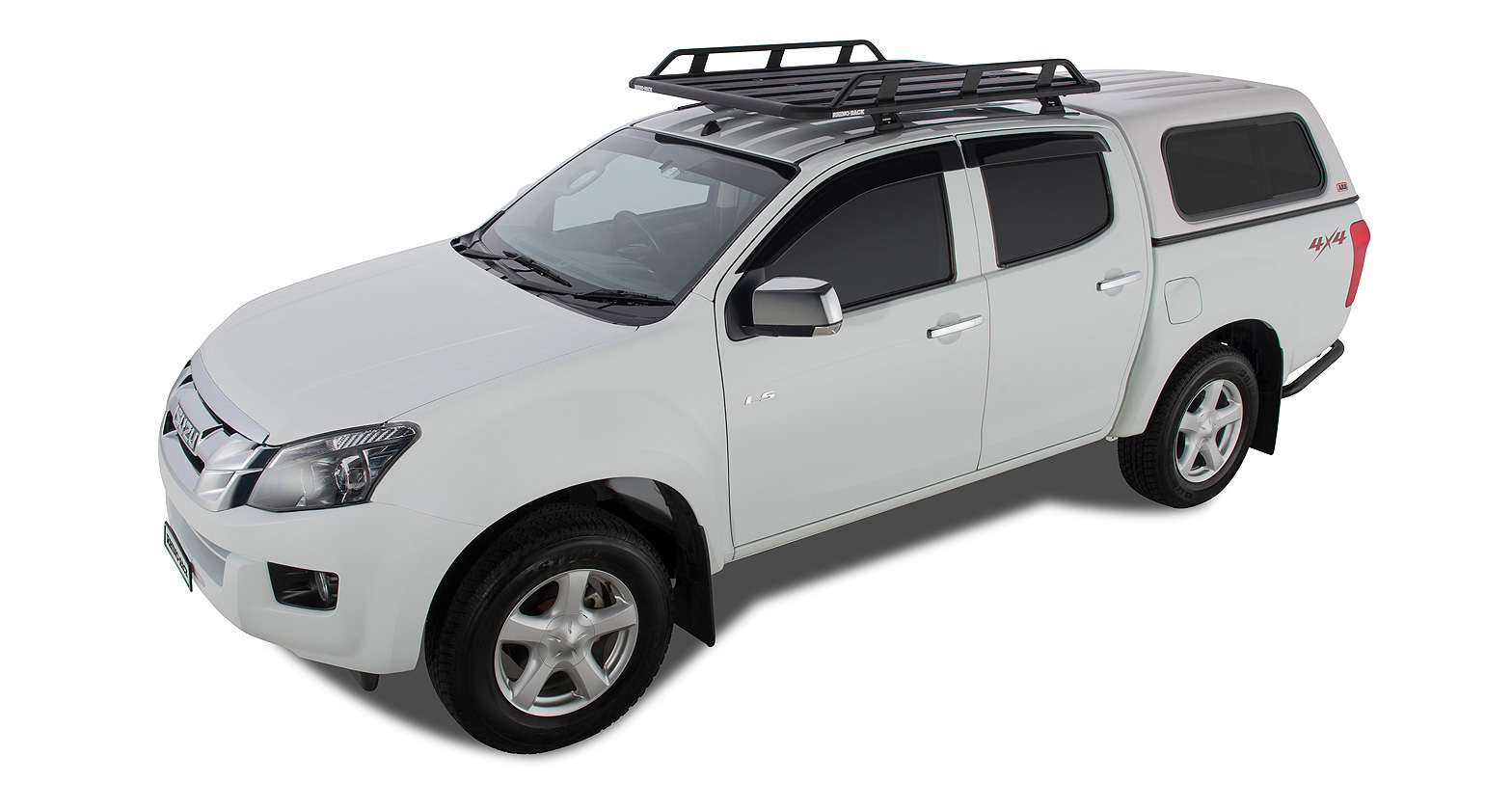 Holden Rodeo RA & Colorado RC 03/2003 - 2012 Rhino-Rack Pioneer Tradie ...