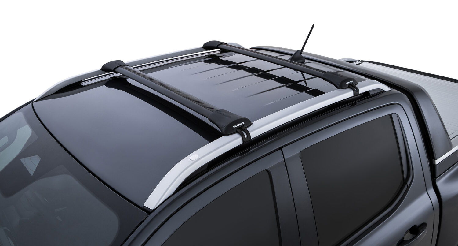 Ford Ranger Next Gen WildTrak Dual Cab With Rails Rhino Rack Black ...