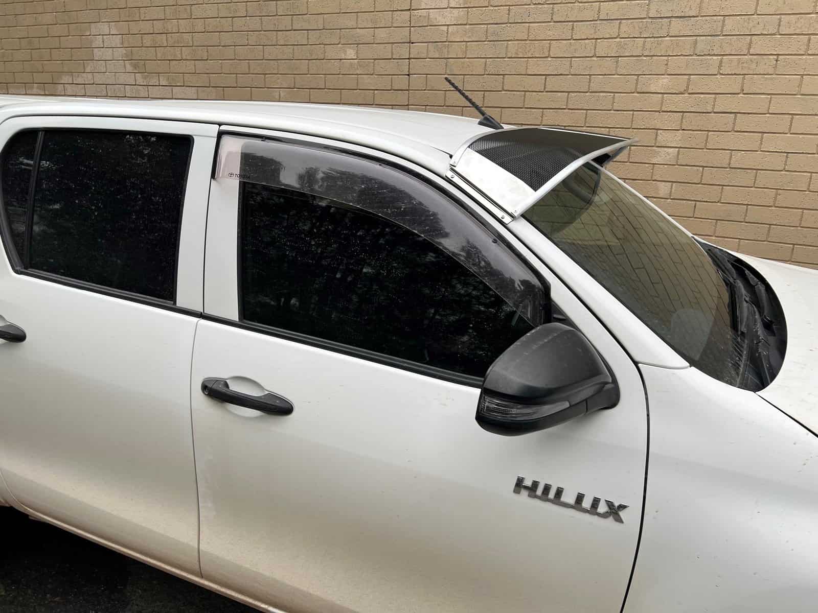 Toyota Hilux 10/15on Mesh Windscreen Sunvisor - Roof Rack World