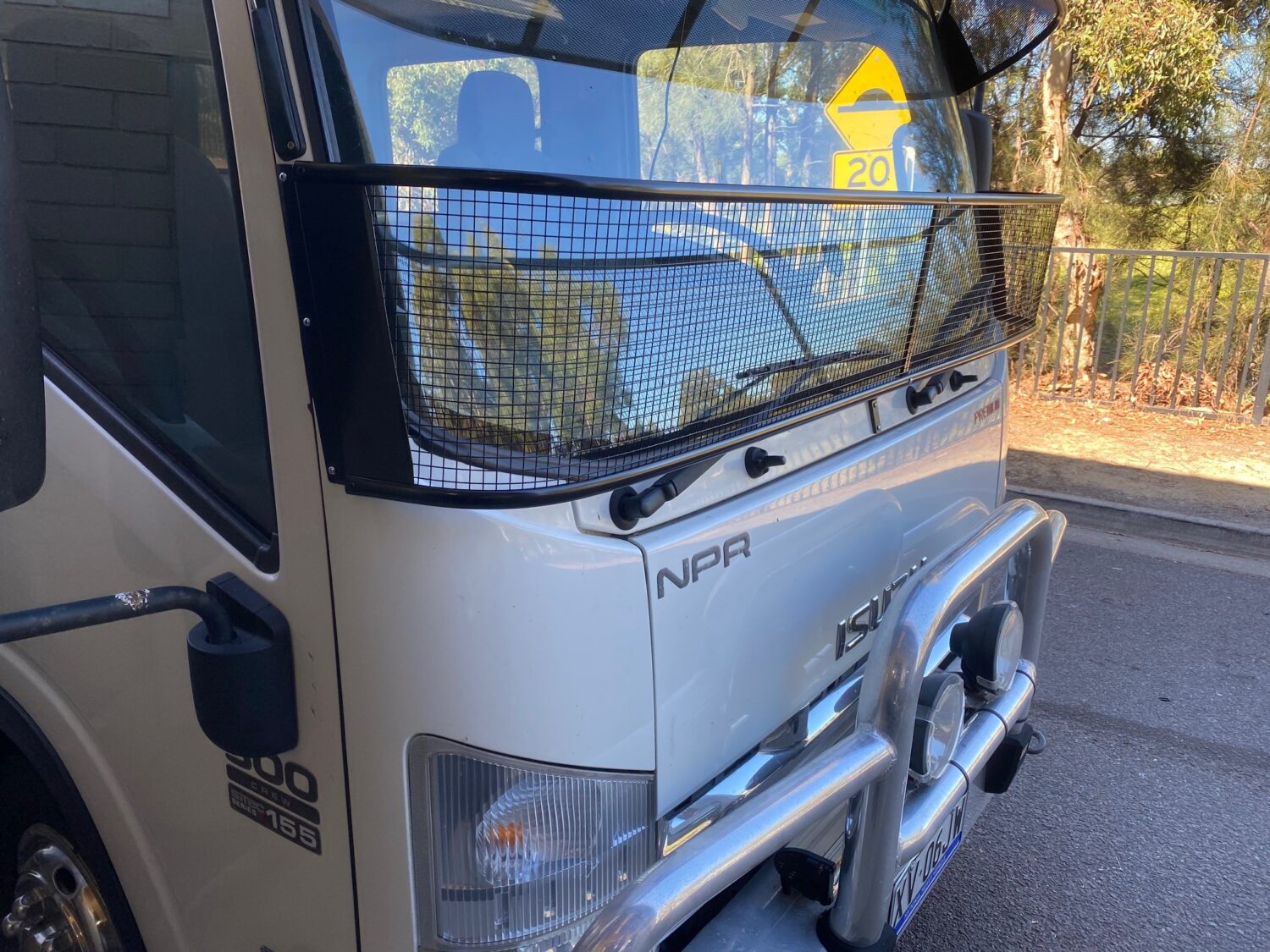 Isuzu NP-NR Series 2008on Windscreen Stone Protector - Roof Rack World