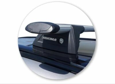 Toyota Rav4 (with factory rails) 05/2019on Yakima Silver Through Bars ...