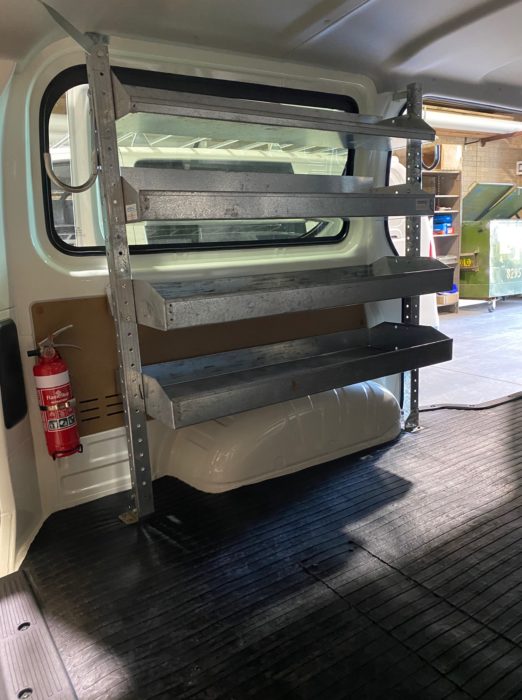 Shelving Kit Toyota Hiace LWB 06/19on 1 bay x 1030mm - Roof Rack World