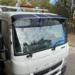 Mitsubishi/Fuso Canter SWB Narrow Cab Mesh Windscreen Sunvisor (2006 ...