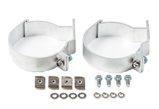 Rola RHSPC100-3 100mm Pipe Clamps (x3) - Roof Rack World