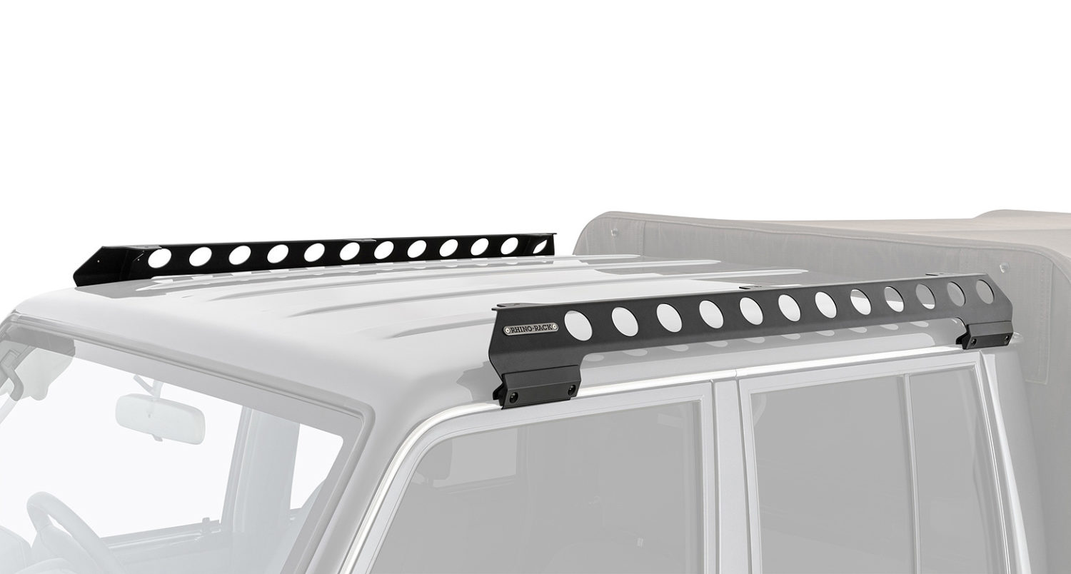 Land Cruiser 79 Series Dual Cab RTLB4 Rhino-Rack Backbone Gutter ...