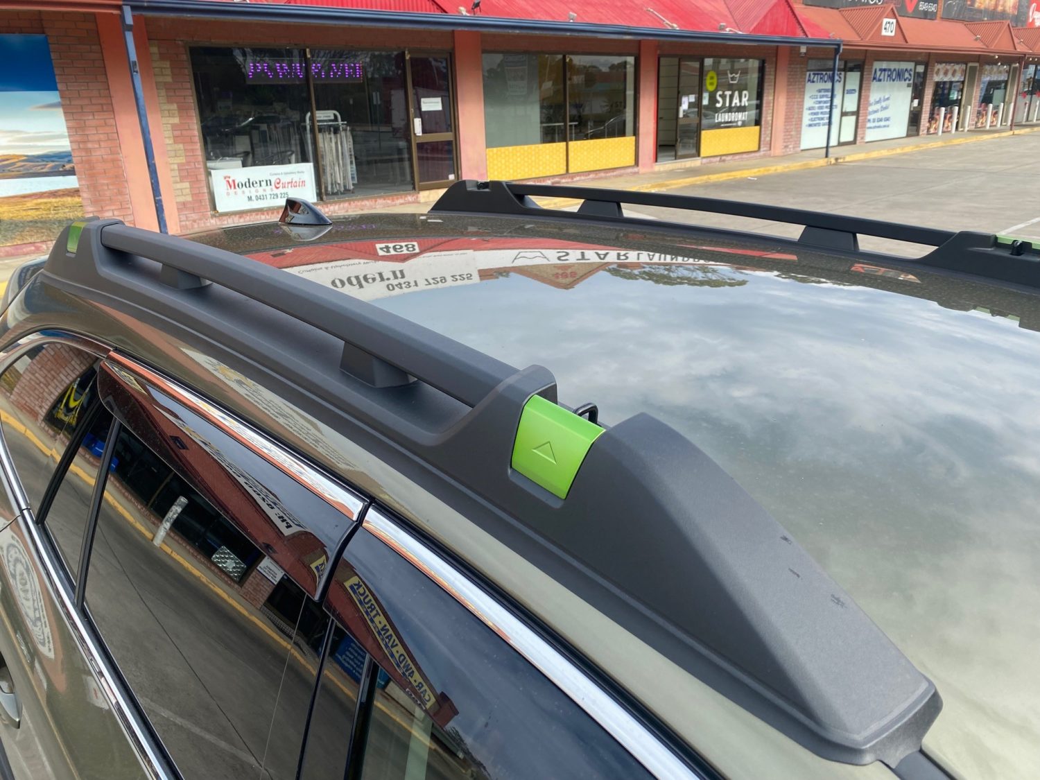 Subaru Outback Sport 2021on (with raised rails) Yakima Roof Racks (pr ...