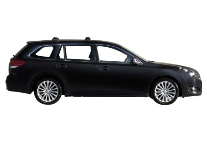 Subaru Liberty Wagon (with fixed points) 2009-2013 Yakima Thru Roof ...