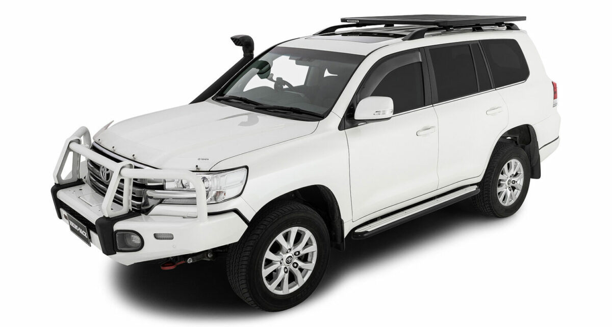 Toyota Land Cruiser 200 Series with roof rails Pioneer 6 RX Platform ...