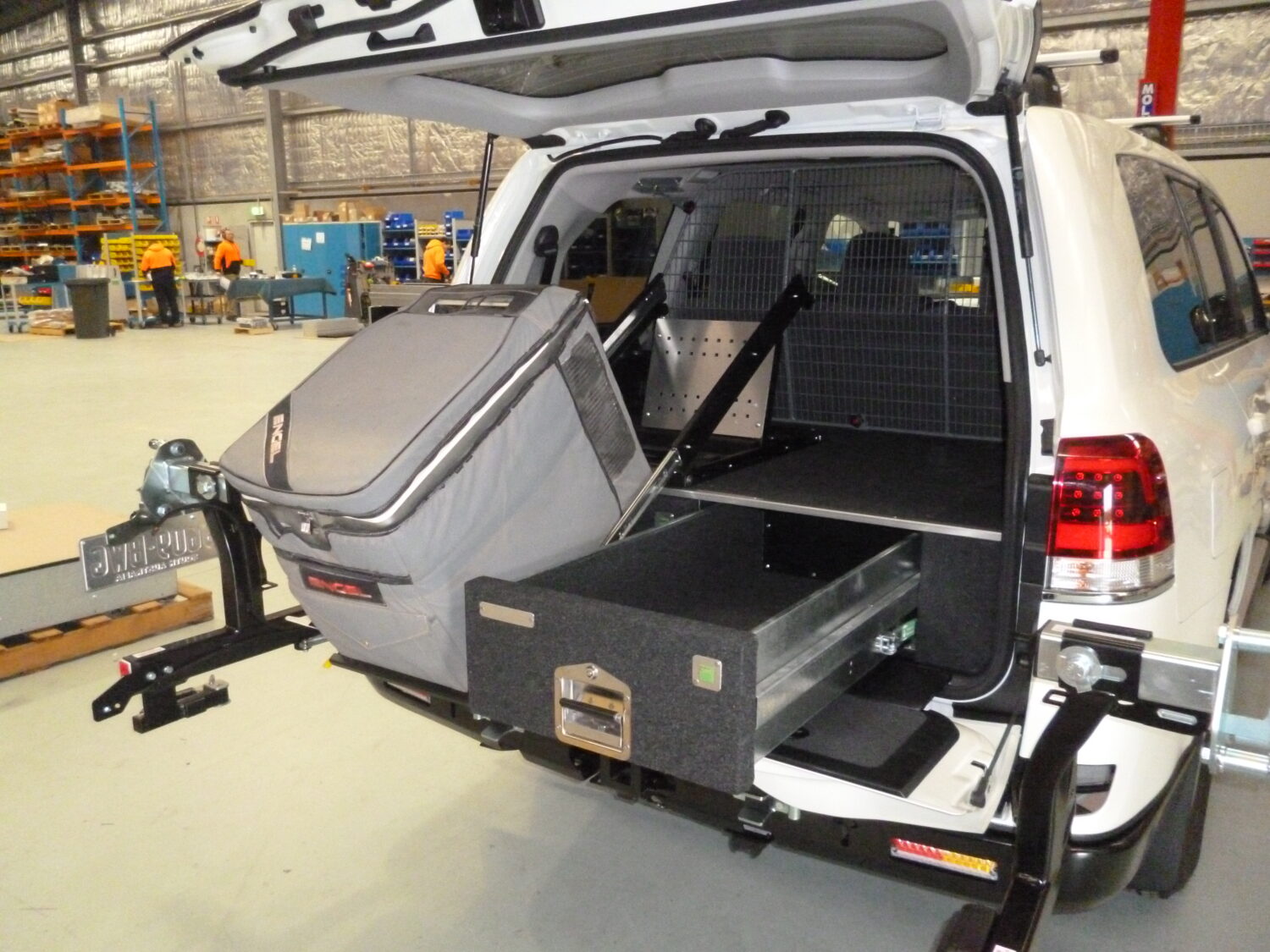 Twin Drawer Storage System & Wing Kit Combo (800mm) - Roof Rack World