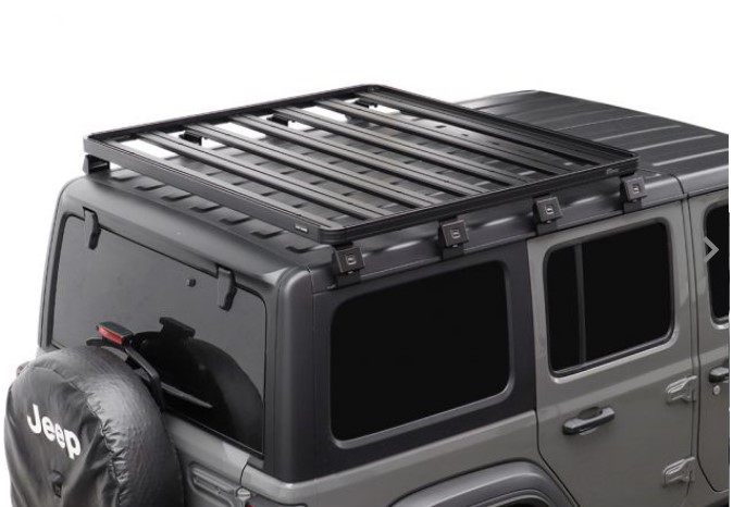 Jeep Wrangler JL 4dr Hard Top 2018 - on Front Runner Slimline II 1/2 ...