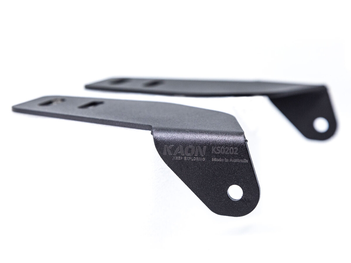Kaon KS0202 30" LED Slimline Light Bar Brackets - Rhino Platform Rack ...