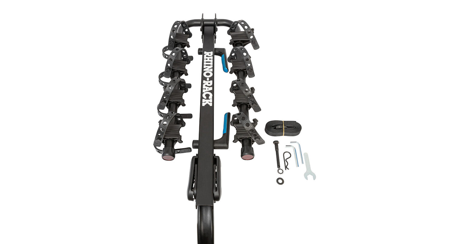 Rhino-Rack RBC053 Hitch Mounted 4 Bike Carrier - Roof Rack World