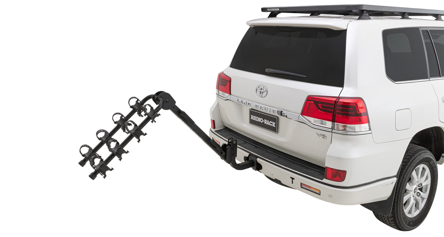 Rhino-Rack RBC053 Hitch Mounted 4 Bike Carrier - Roof Rack World