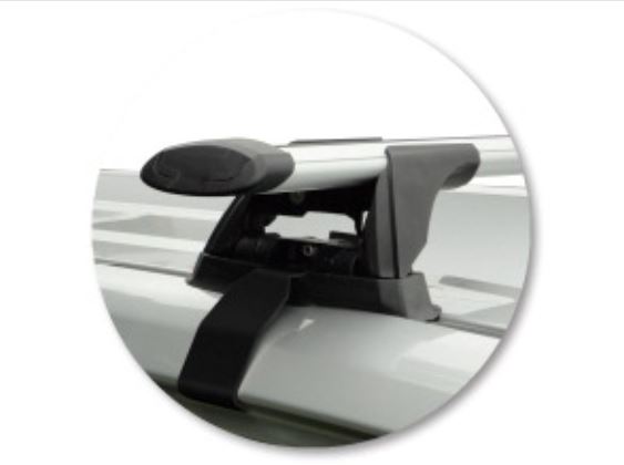 Ford Ranger Next Gen July2022on Dual Cab Pro Rack Silver Thru Bar Roof ...