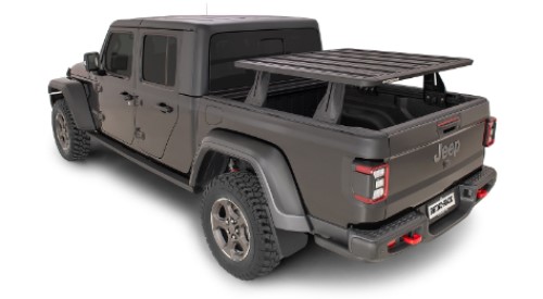 Jeep Gladiator JT with Trail Rails 2020 - on Rhino Rack Reconn-Deck ...