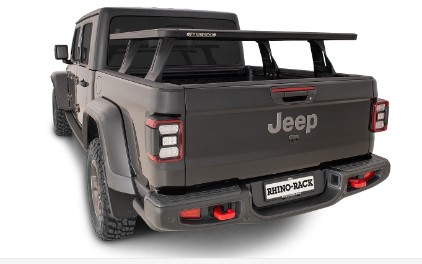 Jeep Gladiator JT with Trail Rails 2020 - on Rhino Rack Reconn-Deck ...