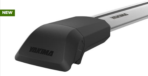 Toyota RAV4 2019on (with Flush Rails) Yakima JetStream Thru Bar Silver ...