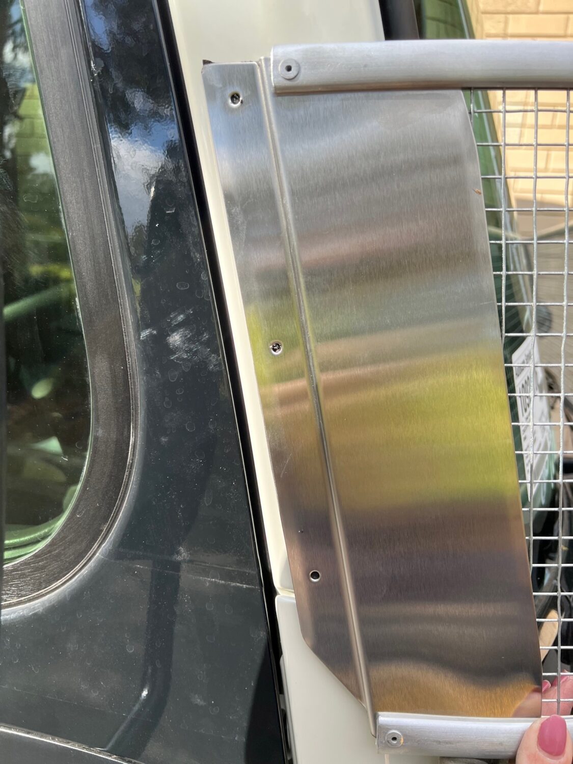 Toyota Coaster Bus 2017onward Silver Windscreen Stone Protector - Roof ...