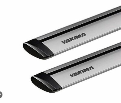 Holden Trax (with raised rails) Yakima JetStream Thru Silver Bars (2 ...