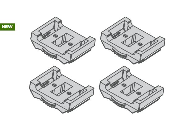 Trim HD StreamLine Adapters 9813417 Yakima (4 Pack) - Roof Rack World