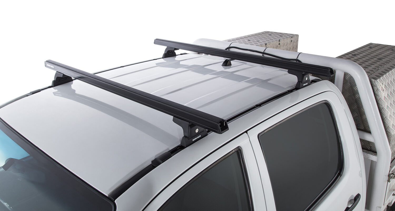 Toyota Hilux 4dr Ute Dual Cab 04/05-09/15 Rhino-Rack Heavy Duty Track ...